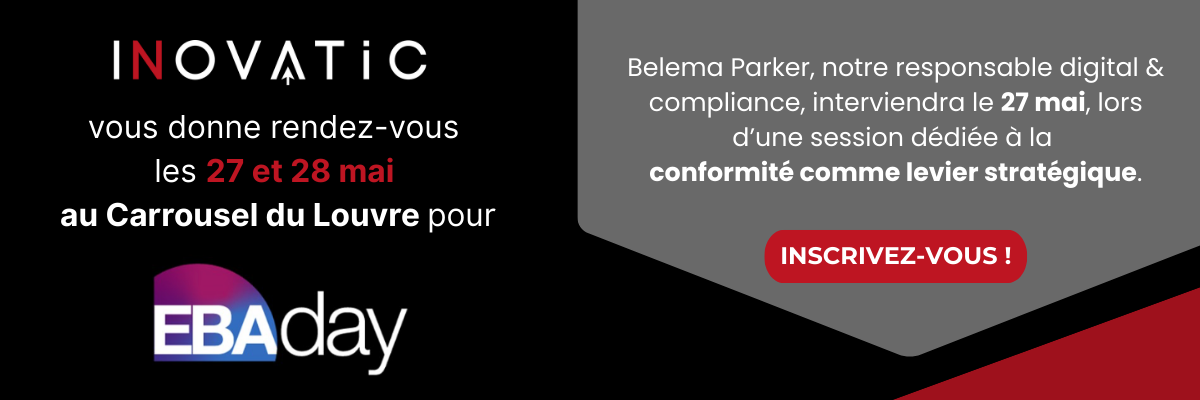 Inovatic EBA Day : présente à Fintech R:EVOLUTION - Inovatic